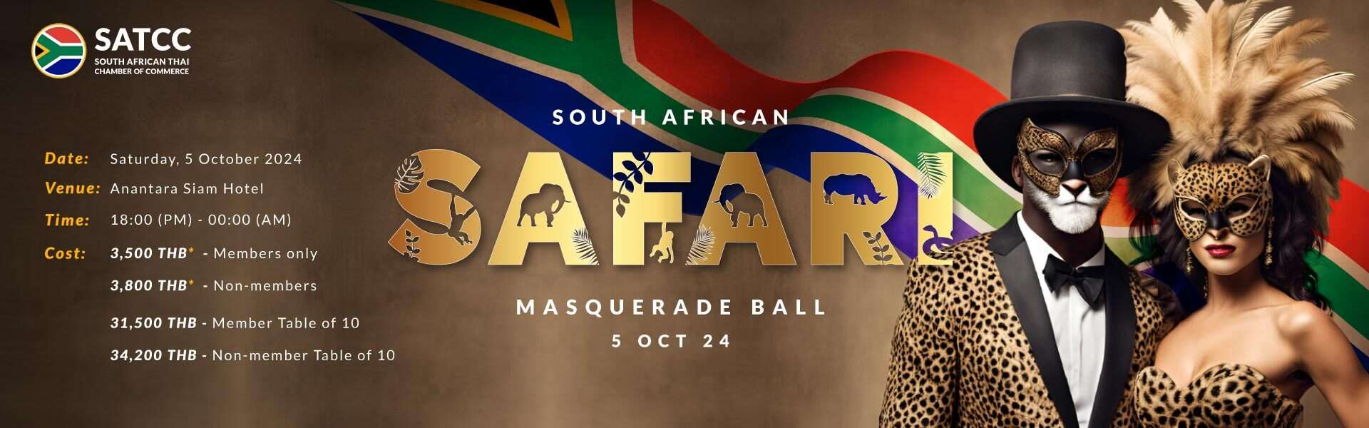 South African Safari Masquerade Ball - South African Thailand Chamber ...